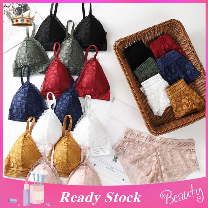 Trendygirl Bra Set Women New French Bra Triangle Cup Brazier for Lady ...