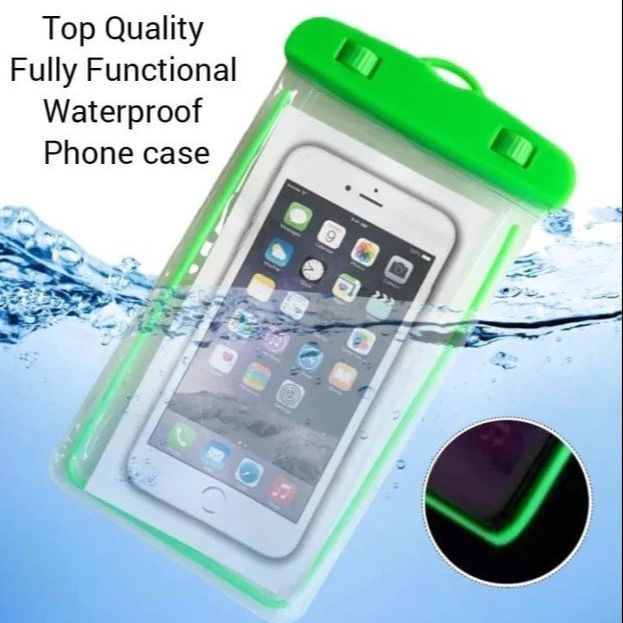 Underwater Waterproof Rainproof Mobile Case PVC Bag Transparent Touch ...