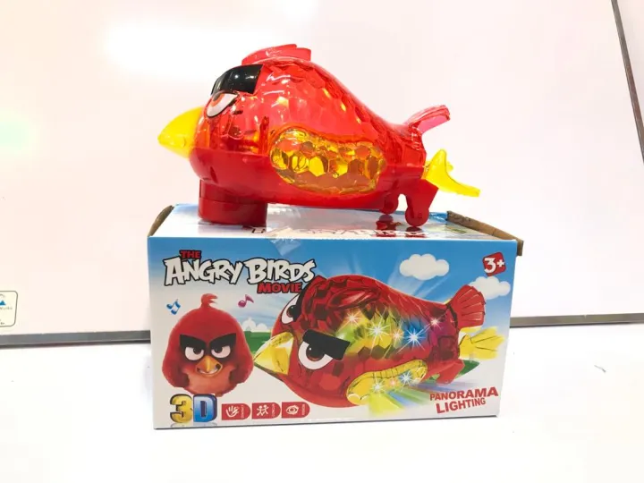 3D Angry Bird Toys For Kids and Boys - Battery Operated With Light and ...