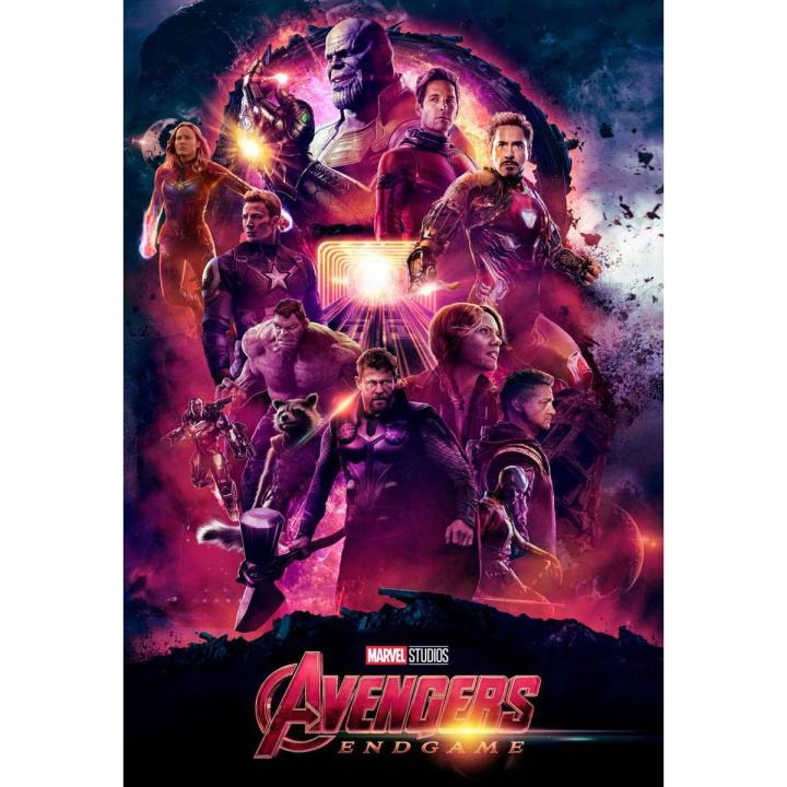 The Avengers Endgame by the Marvel MCU 2.0 Multiverse Fan Posters Vinyl ...