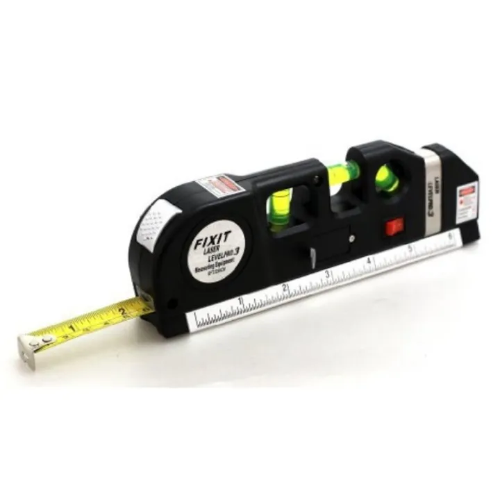 Laser Level Pro3 Laser Vertical Measuring Tape Metric Rulers | Daraz.pk