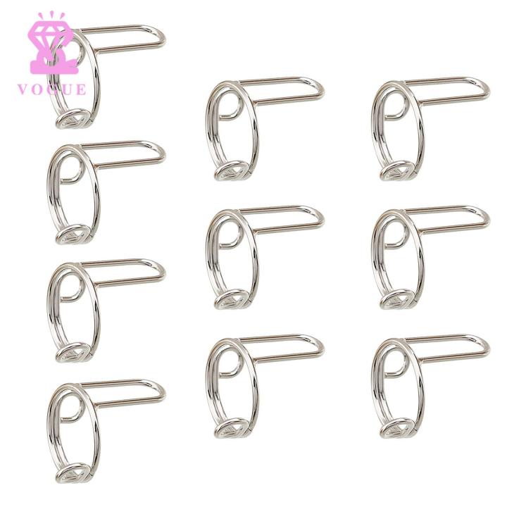 Vogue Adjustable Nail Rings 10 Pcs Nail Rings Detachable -rust Copper ...