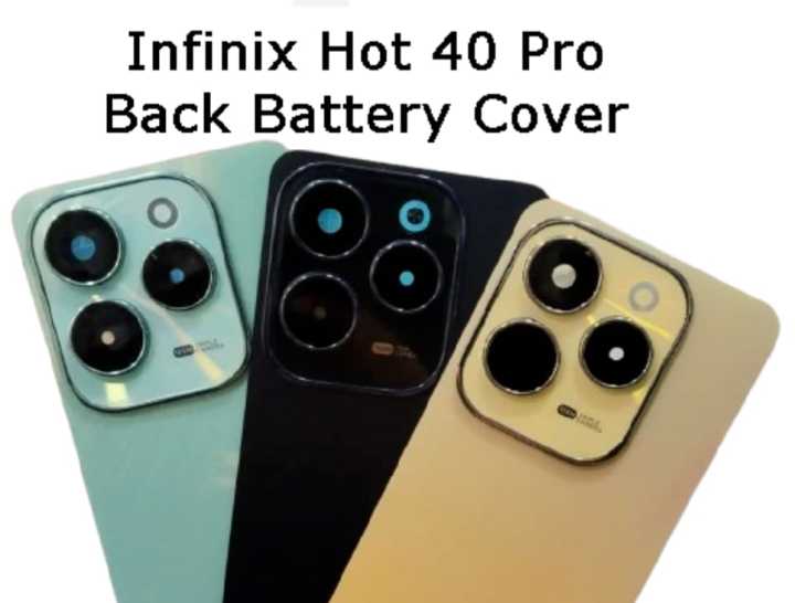 Infinix Hot 40 Pro Back Body Casing Replacement Battery Back Door For ...
