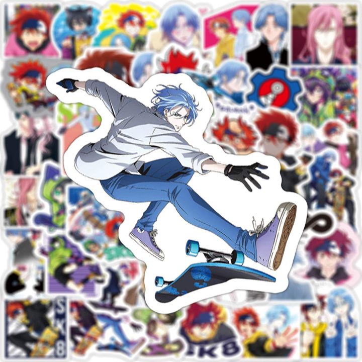 SK8 The Infinity Anime Stickers 10/25/50 pcs cutout stickkers | Daraz.pk
