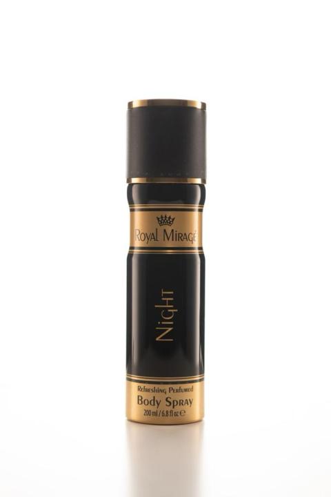 Royal Mirage Night Deodorant Body Spray for women and men - 200 Ml ...