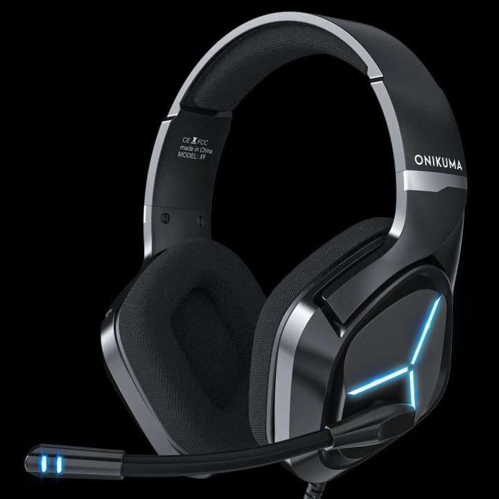 ONIKUMA X9 Professional Wired Gaming Headset with Stereo Surround Sound ...