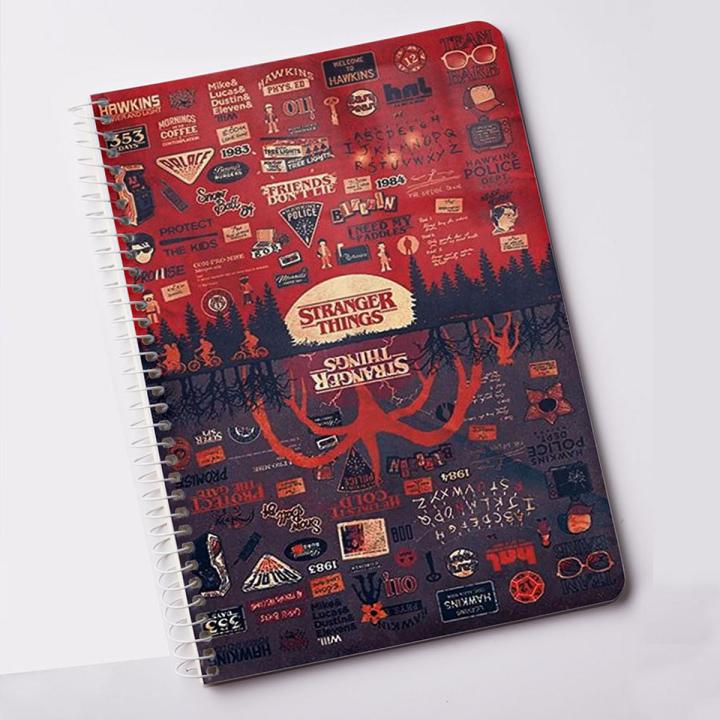 Stranger Things Notebook for Fans Stationary Printed (A5) | Daraz.pk