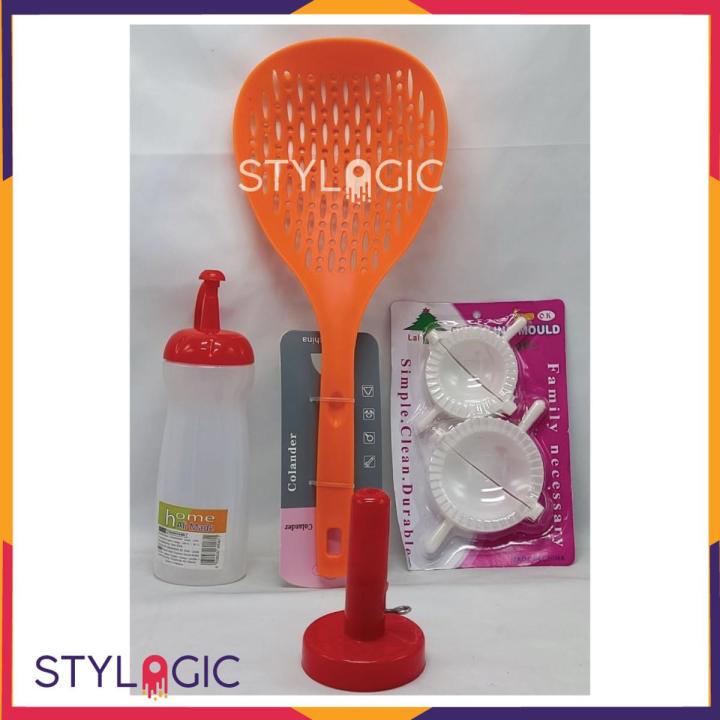 Combo Deals Deep Fry Strainer Ketchup Bottle Kabab Maker And 2Pcs ...