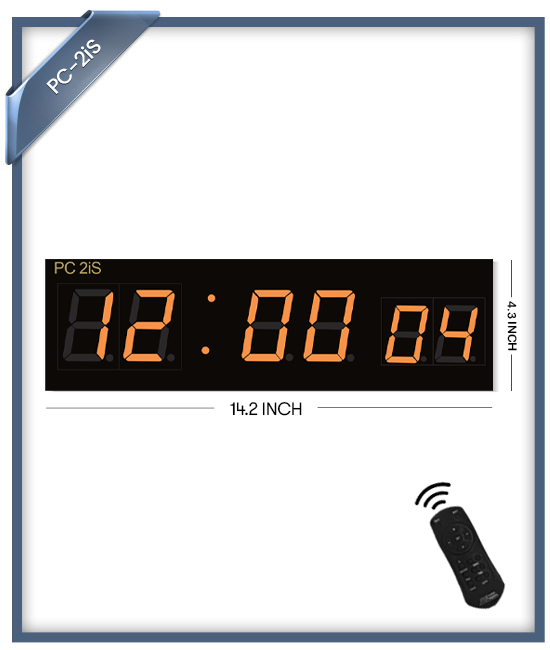 Digital Clock PC-2iS | Clock for Wall | Clock for Home | Daraz.pk