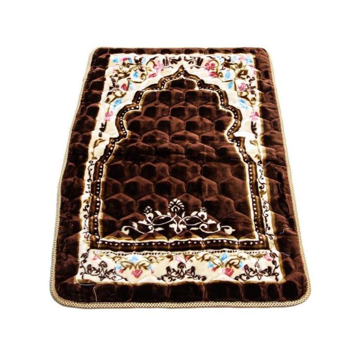 Brown Velvet with Foam Jaye Namaz ( Jae Namaz ) | Daraz.pk