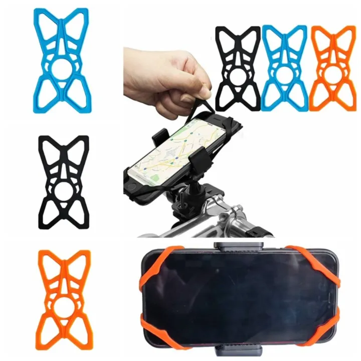 Portable Mobile Phone Holder Mobile Phone Fasten Rubber Band Fix Belt ...