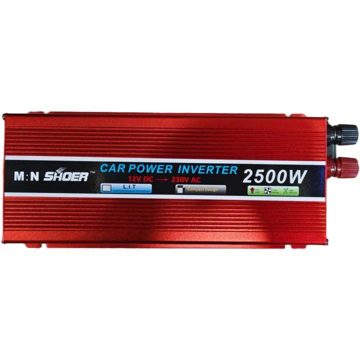 M : N SHOER 2500W Inverter SDA-2500W Smart Digital Modified Sine Wave f ...