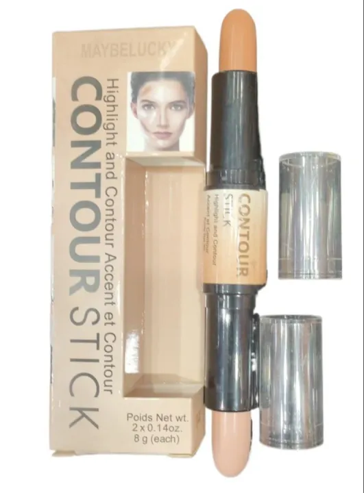 Professional 2-in-1 Contour & Highlight Stick: Creamy Concealer ...