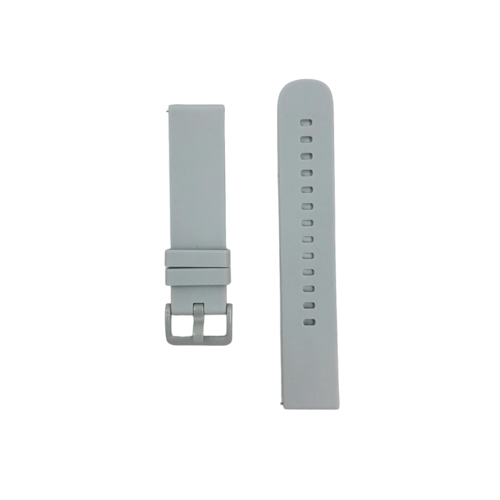 Watch Strap | Silicone Watch Strap | Grey Watch Strap | 20MM Silicon ...