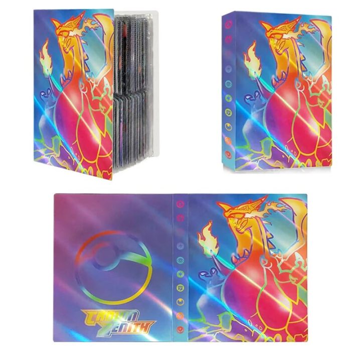 240Pcs Holder Album Toys Anime Pokemon Card Collections Mewtwo ...