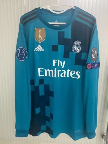 Ronaldo 2017 Full sleeves kit - Real Madrid 2017 Away kit - Football ...
