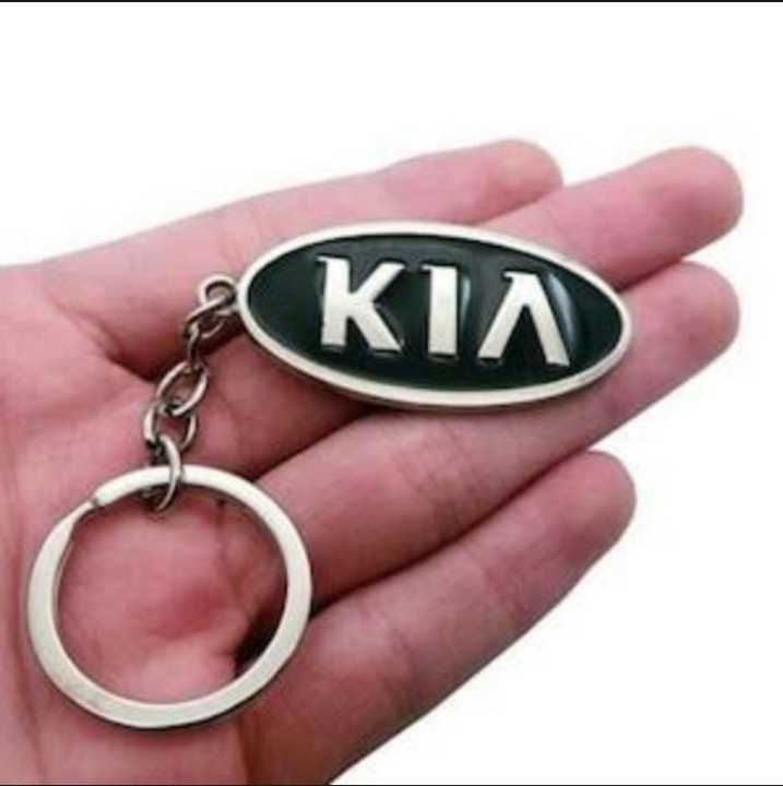 KIA Logo Metal Black Keychain For Cars & Bikes Premium Quality | Daraz.pk