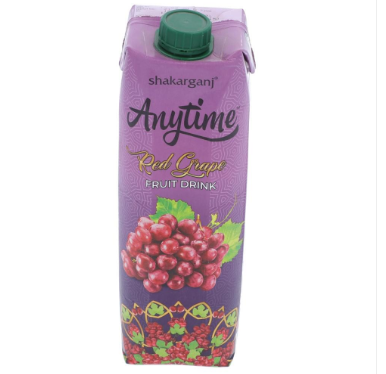 Anytime Red Grape Fruit Drink 1L | Daraz.pk