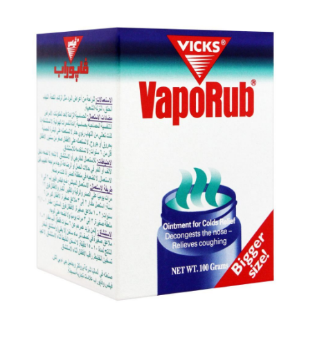 Vicks Vaporub, Imported, 100g | Daraz.pk