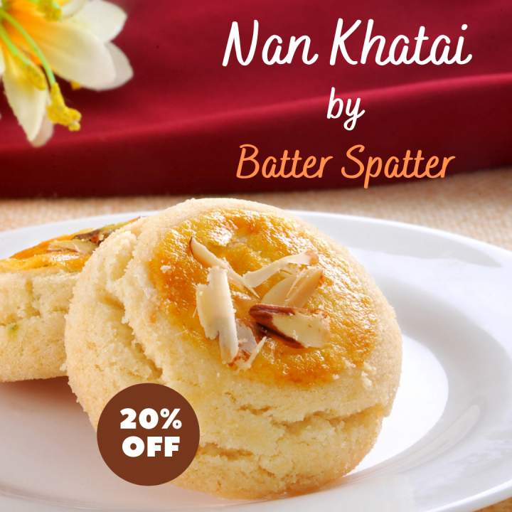 Premium Quality Plain Nan Khatai Cookies 1Kg | Daraz.pk