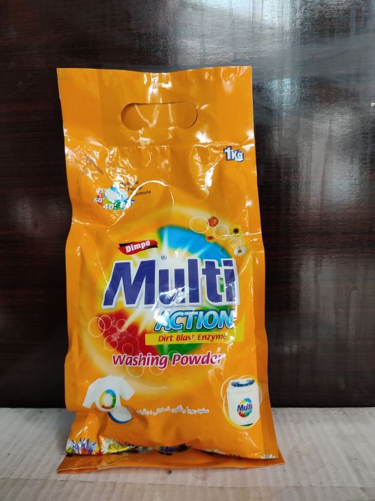 Multi Action Detergent Powder (1kg) | Daraz.pk