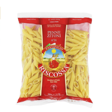 Riscossa Penne Zitoni Pasta, No. 24, 500g (italy) | Daraz.pk
