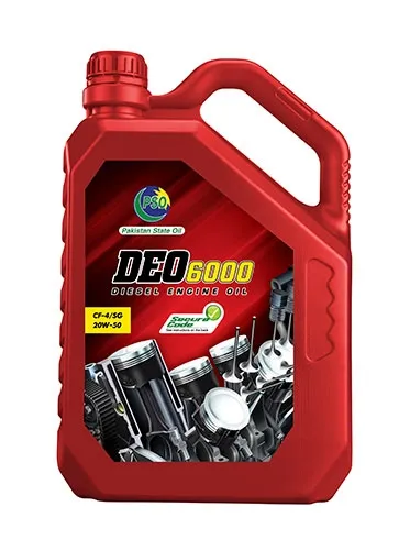 DEO 6000 Engine Motor Oil - 4 Liter | Daraz.pk