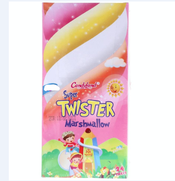 Candyland Super Twister Marshmallow (24 Pcs) | Daraz.pk