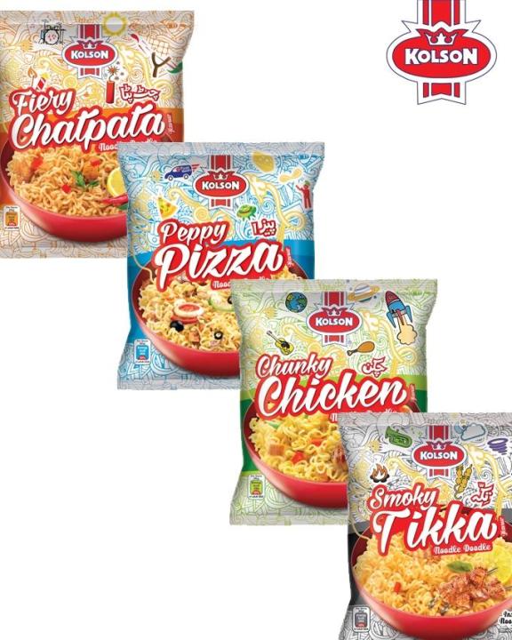 Kolson Mixed Flavors Noodle Doodle 68g - (Pack of 8) | Daraz.pk
