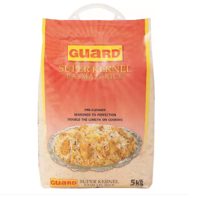Guard Super Kernel Basmati Rice 5 kg | Daraz.pk