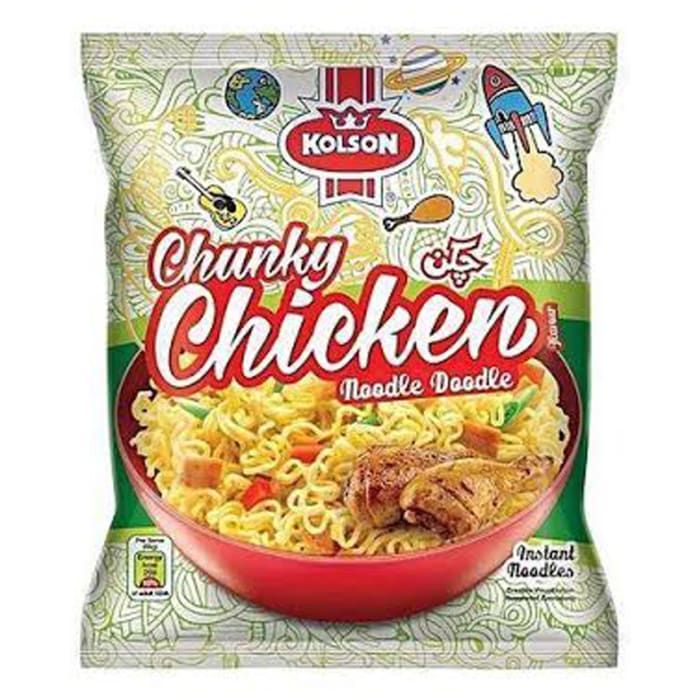 Kolson Chunky Chicken Noodle Doodle 68g - (Pack of 12) | Daraz.pk