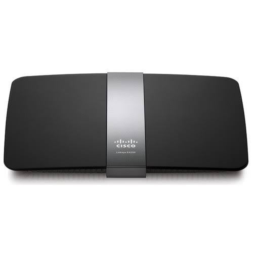 Etisalat Cisco-Linksys E4200 Dual-Band Wireless-N Router,Black | Daraz.pk