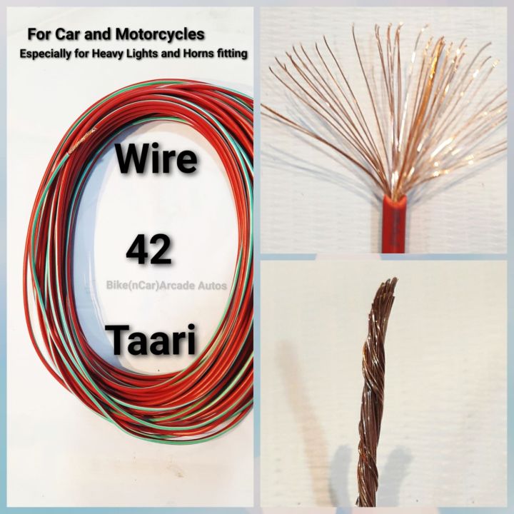 1 Meter Wire 42 Taari Length Contains Forty two Strands Copper For ...