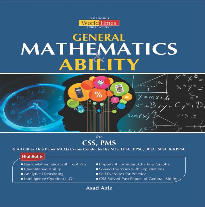 General Mathematics & Ability | Daraz.pk