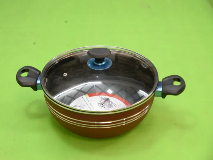 Premium Non-Stick Karahi (28 cm) & Tawa (30 cm) Bundle Set – Pack of 2 ...