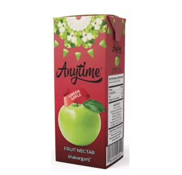 Anytime Green Apple Fruit Nectar 1L | Daraz.pk
