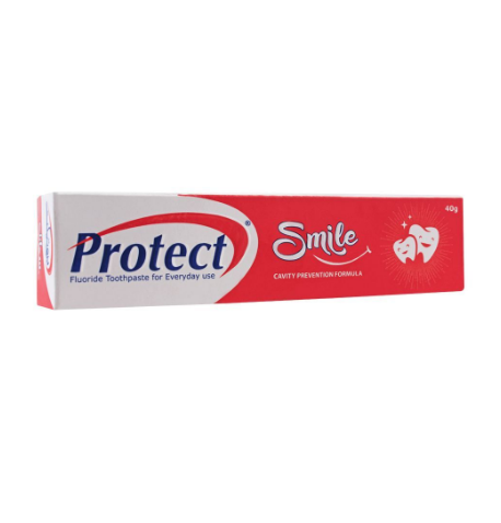 Protect Smile Cavity Prevention Fluoride Toothpaste, 40g | Daraz.pk