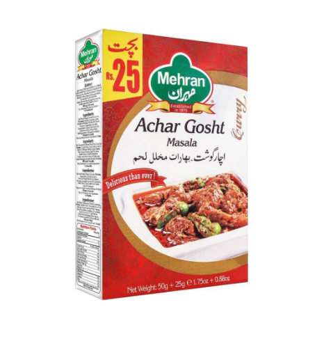 Mehran Achar Gosht Masala 50g | Daraz.pk