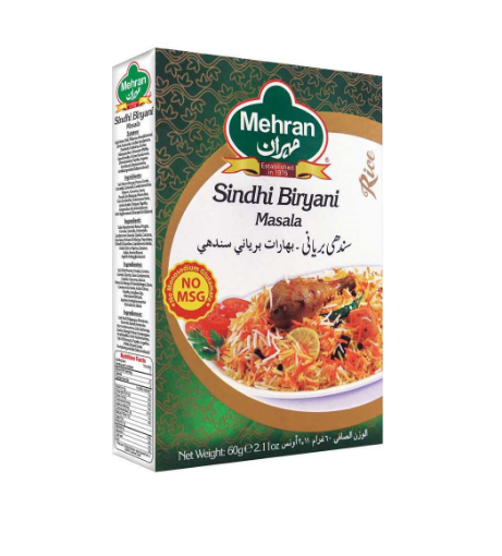 Mehran Sindhi Biryani Masala 60g | Daraz.pk