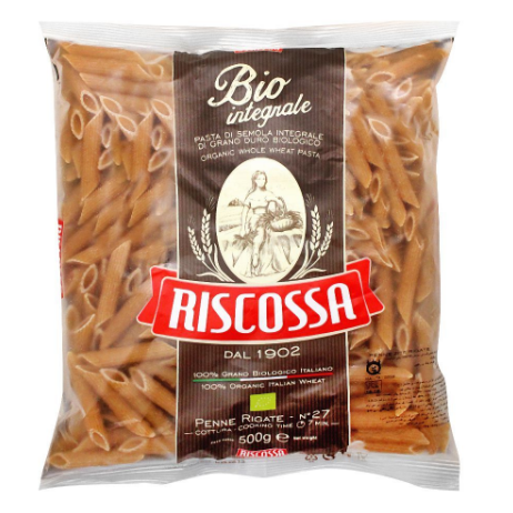Riscossa Bio Integrale Penne Rigate, No. 27, 500g (italy) | Daraz.pk