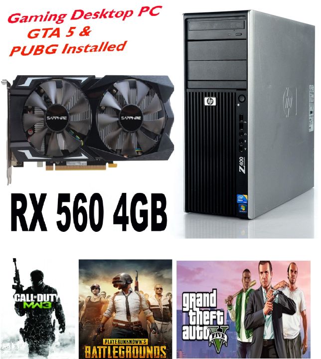 Z400 Gaming PC Xeon W3550 3.06 GHz - 16GB Ram - 1TB Hard drive - WIFI ...