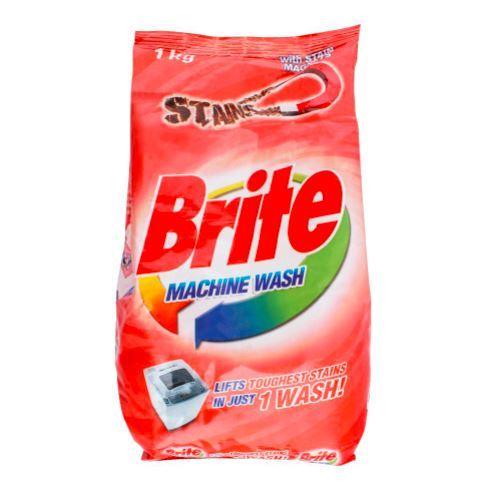 Brite Machine Wash Detergent Powder 1000g | Daraz.pk