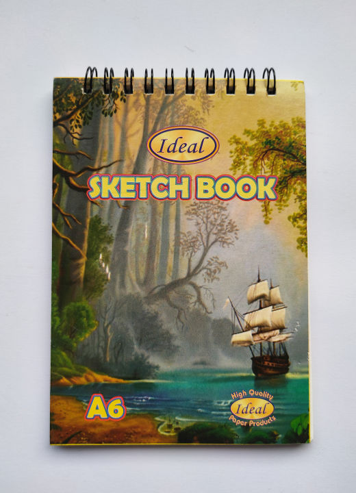 Sketch Book - A6 Size - 250g Paper - For Acrylic & Watercolor | Daraz.pk