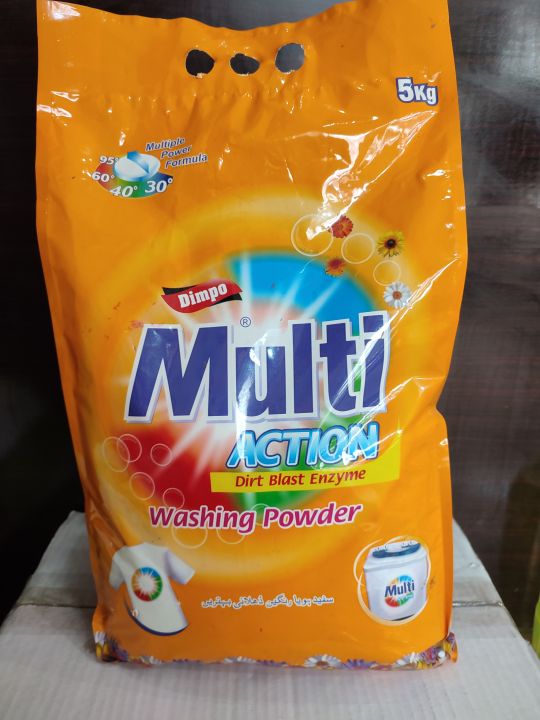 Multi Action Detergent Powder (5kg) | Daraz.pk