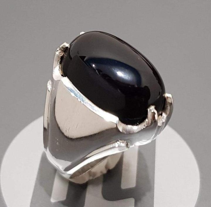 Mens Yemni Aqeeq Ring Shia Aqeeq Ring Man Rings Islamic Silver Ring ...