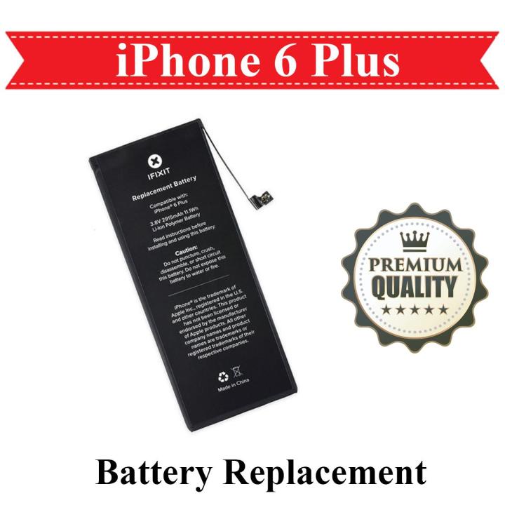Apple iPhone 6 Plus Battery Replacement For iPhone 6+ Plus 2915mAh ...