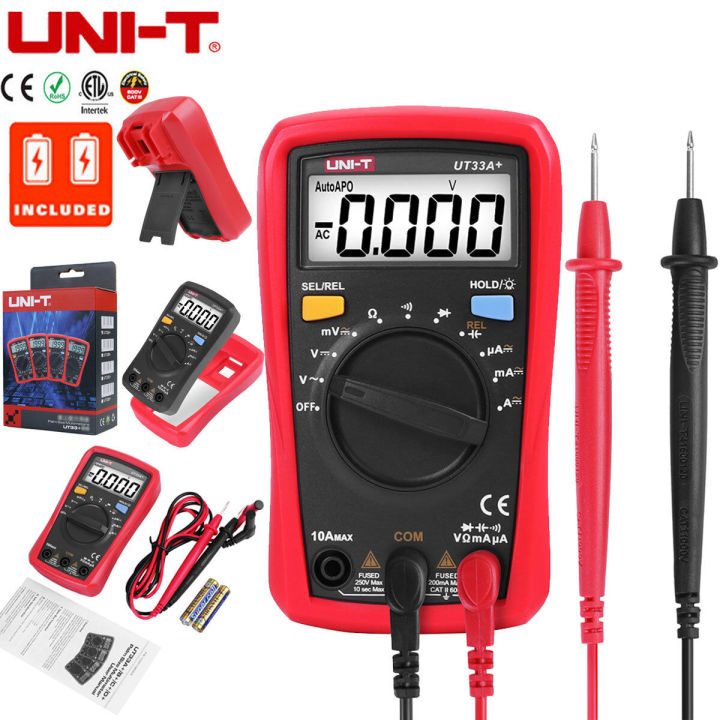 UT33A+ Palm Size Digital Multimeter - Original | Daraz.pk