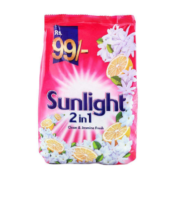 Sun Light 2-In-1 Clean & Jasmine Fresh Washing Powder 800g | Daraz.pk