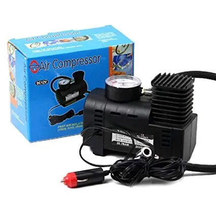 Mini Portable Air Compressor Pump For Bike & Car | Daraz.pk