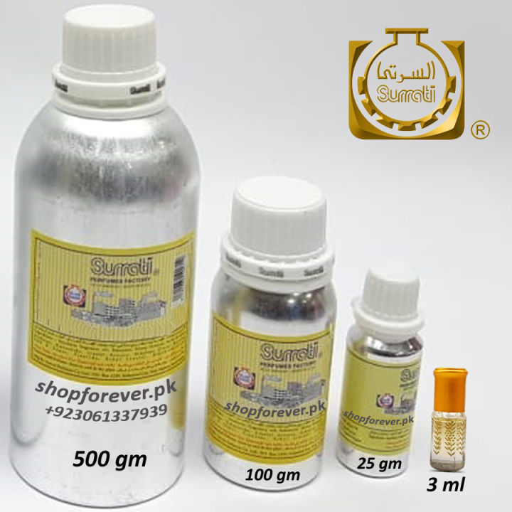 White Sandal Rose 500 Gms Non Alcoholic Concentrated Perfume Attar Oil ...